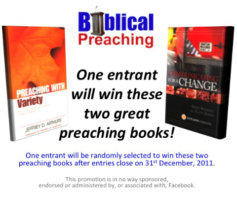 2 Days Left to Win 2 Great Preaching Books | Biblical Preaching